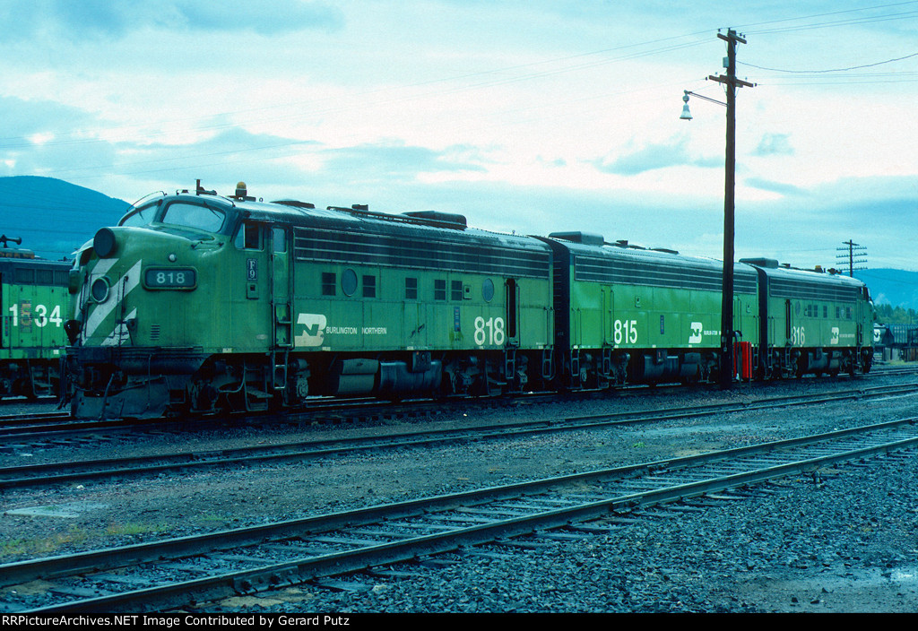 BN F9A #818 + F9B #815 + F9A #816